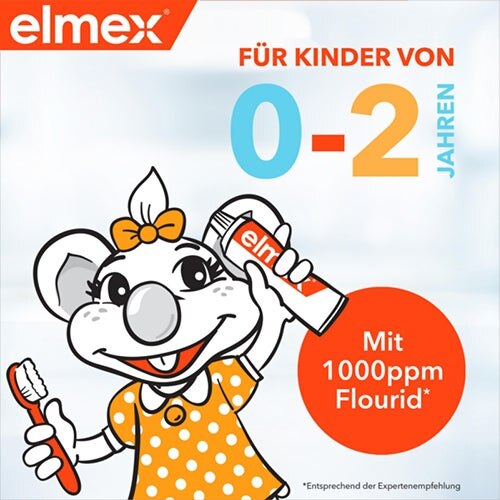 elmex® Baby-Zahnpasta | Kariesschutz für die ersten Zähne