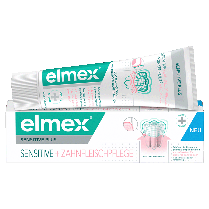 Sensitive + Zahnfleischpflege Zahnpasta | elmex®